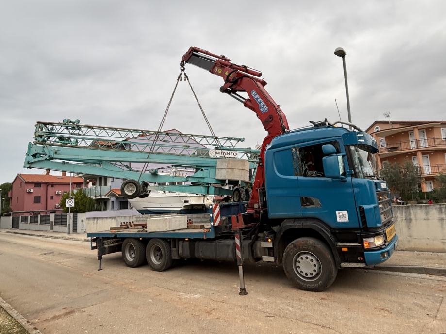 Scania Effer 600, 2000 god.
