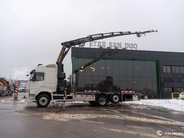 Volvo FM 460 6x2 PALFINGER kran kamion platforma, 2016 god.