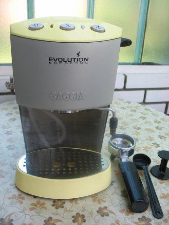 GAGGIA EVOLUTION kućni aparat za espresso, capuccino i čaj, rabljen