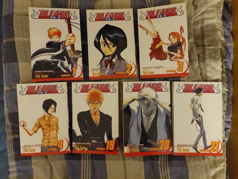 Bleach 1-4, 19-21
