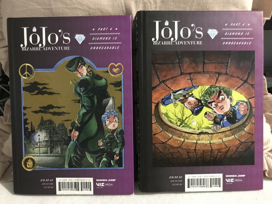 Jojo’s bizarre adventure - Diamond is unbreakable vol. 1, vol. 2