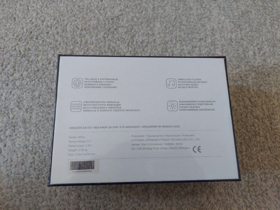 Masazer za oci, whaltima