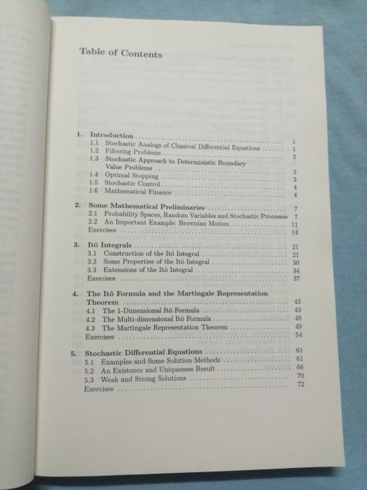 Bernt Oksendal – Stochastic Differential Equations (A6) Bernt Oksendal – Stochastic Differential Equations (A6)