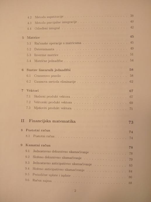 MATEMATIKA - Zbirka ispitnih zadataka (Mataija, Gligora, Šegić)