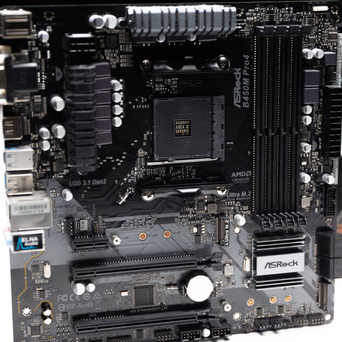 ASRock B450M PRO 4 - AM4 Matična - PRODAJEM! ZG