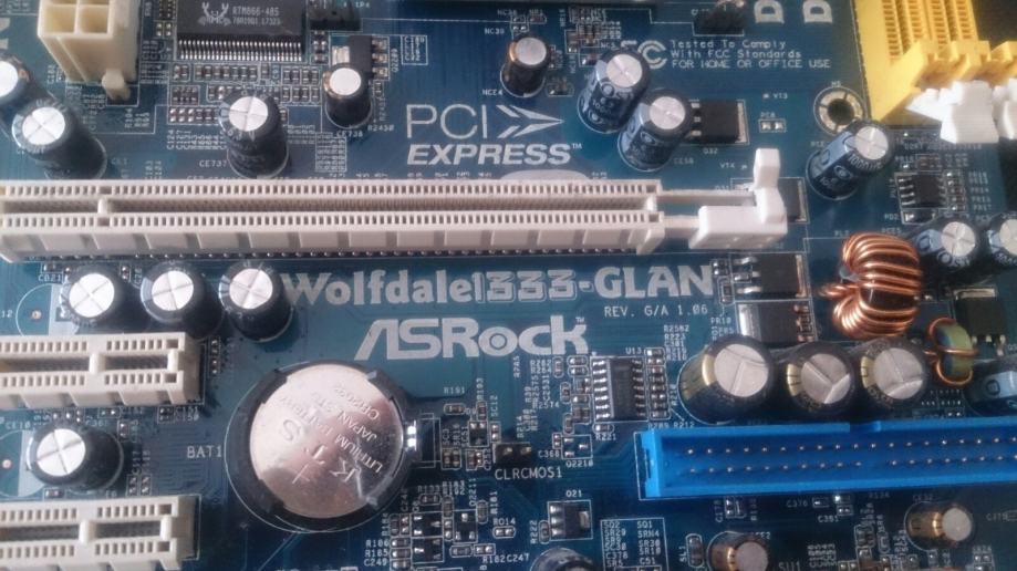 ASRock Wolfdale1333-GLAN socket 775