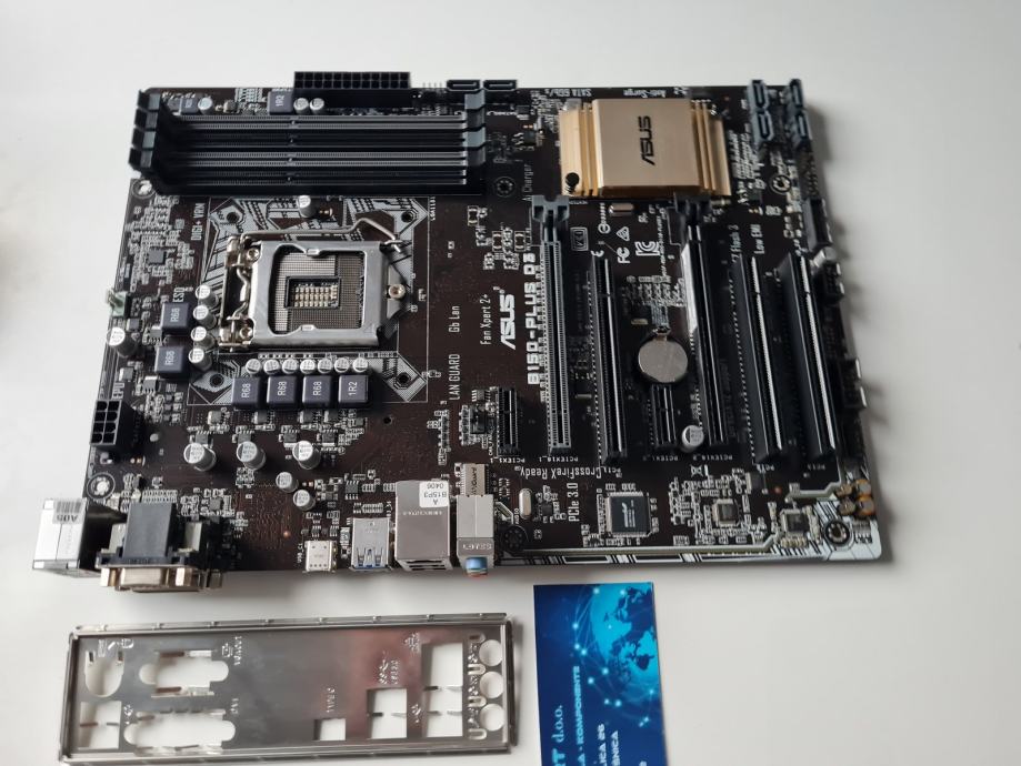 ASUS B150-PLUS D3, Intel B150, DDR3, Socket 1151 - Račun/ R1 / Jamstvo