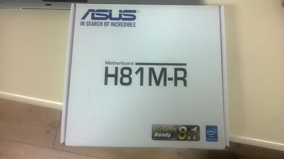 ASUS H81M-R Mini-ATX matična ploča stara mjesec i pol