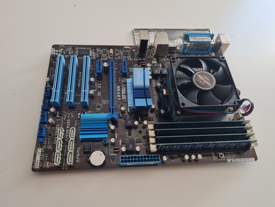 ASUS M5A87 + FX 6300 + 4GB/8GB/16GB/32GB - Socket AM3+ - Račun / R1