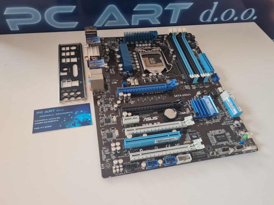 ASUS P8B WS, Intel C206, Socket 1155 - Račun / R1 / Jamstvo