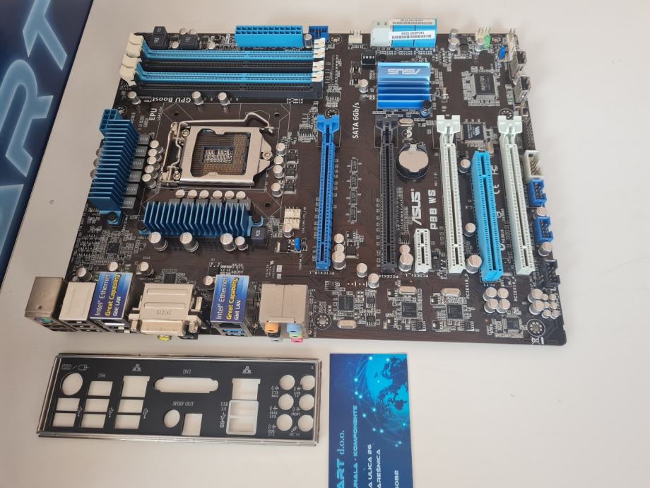 ASUS P8B WS, Intel C206, Socket 1155 - Račun / R1 / Jamstvo