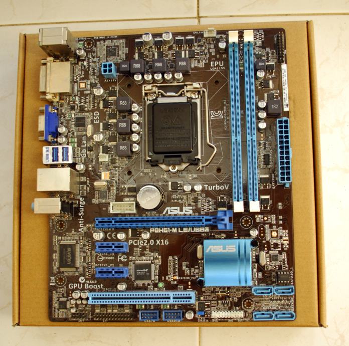 ASUS P8H61M LE/USB3 (soc. 1155) Intel 2th/3th Gen