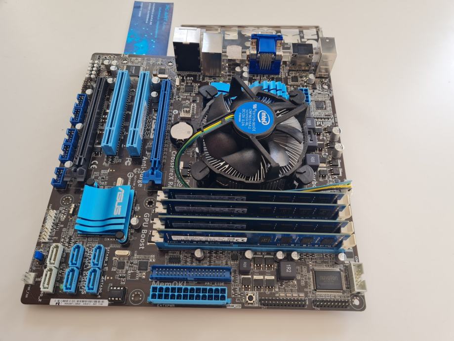 ASUS P8H67-M PRO + i7 2600K + 4GB/8GB/16GB/32GB RAM - Račun / R1