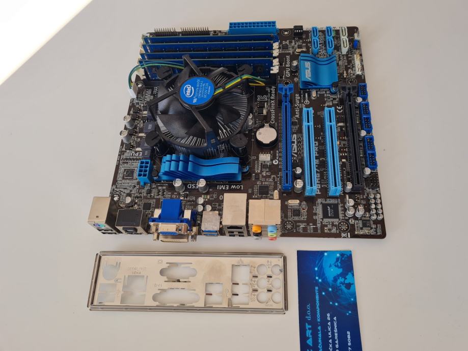 ASUS P8H67-M PRO + Xeon (i7 3770) + 4GB/8GB/16GB/32GB RAM - Račun