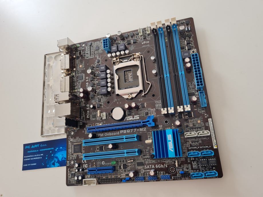 ASUS P8Q77M2, Intel Q77, Socket 1155 - Račun / R1 / Jamstvo