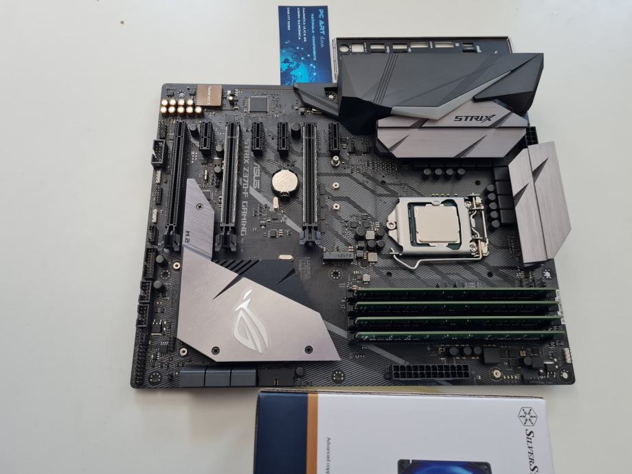 ASUS ROG STRIX Z370-F + i5 8700 + 8GB/16GB/32GB/64GB DDR4 - Račun/ R1
