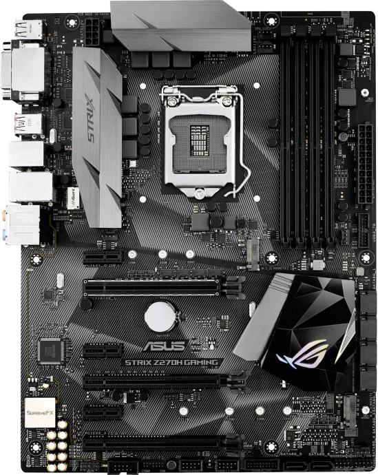 Asus Strix ROG Z270-H & Intel i7 6700 + 16GB 3000MHz DDR4