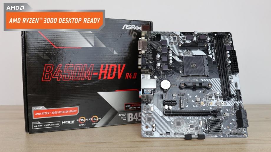Asrock B450 M-HDV R4.0 AM4 Matična ploća