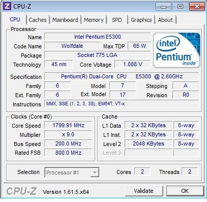 Biostar G31-M7 TE+Intel Pentium E5300 Dual Core 2.6Ghz+3GB DDR2 Ram