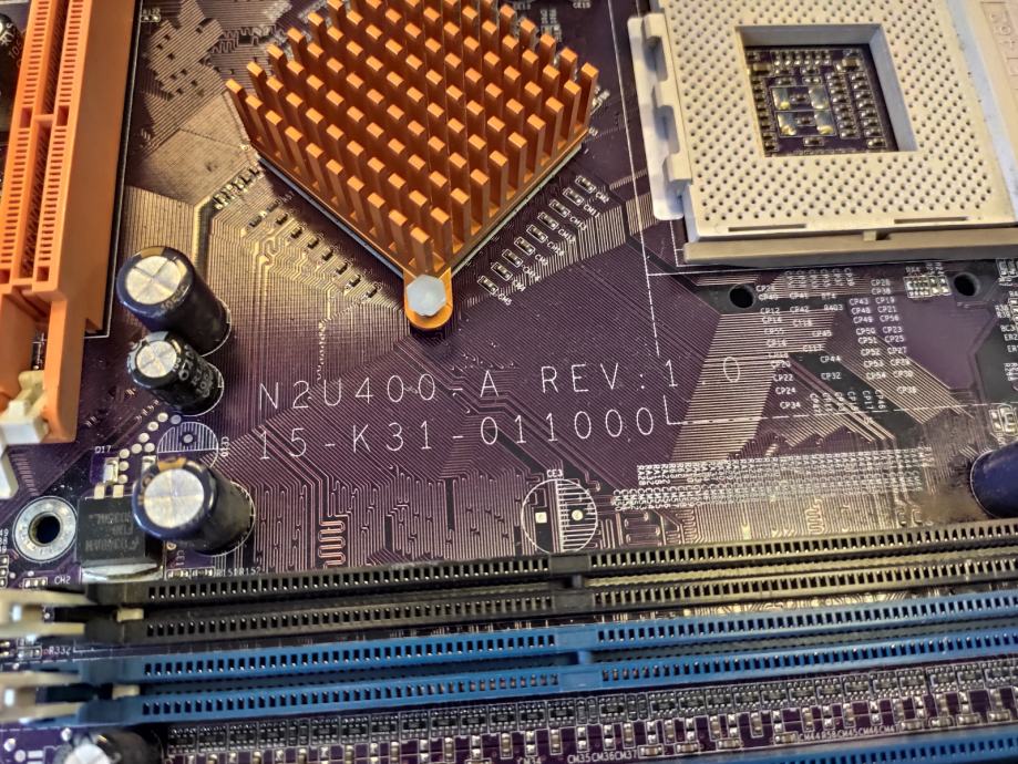 ECS Elitegroup N2U400-A ATX PC Mainboard AMD Socket 462 Sockel A