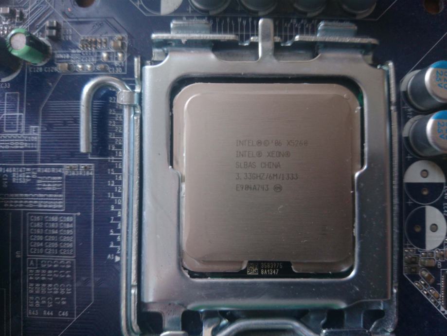 Foxconn 45CMX socket 775 + Xeon X5260 dual core 3.33 GHz 1333 MHz FSB