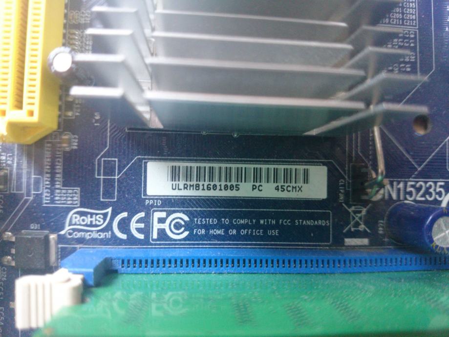 Foxconn 45CMX socket 775 + Xeon X5260 dual core 3.33 GHz 1333 MHz FSB