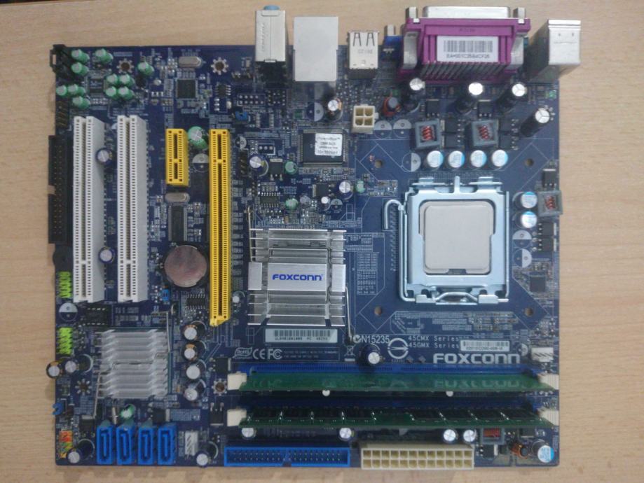 Foxconn 45CMX socket 775 + Xeon X5260 dual core 3.33 GHz 1333 MHz FSB