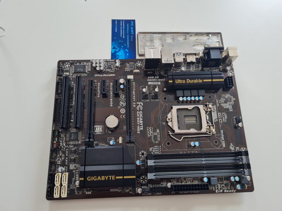 Gigabyte GA-B85-HD3 , Intel B85, Socket 1150 - Račun / R1 / Jamstvo