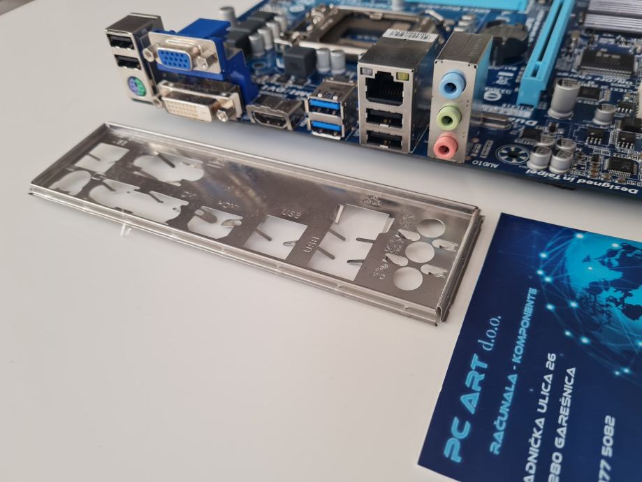 Gigabyte GA-H61M-USB3H, Intel H61, Socket 1155 - Račun / R1 / Jamstvo