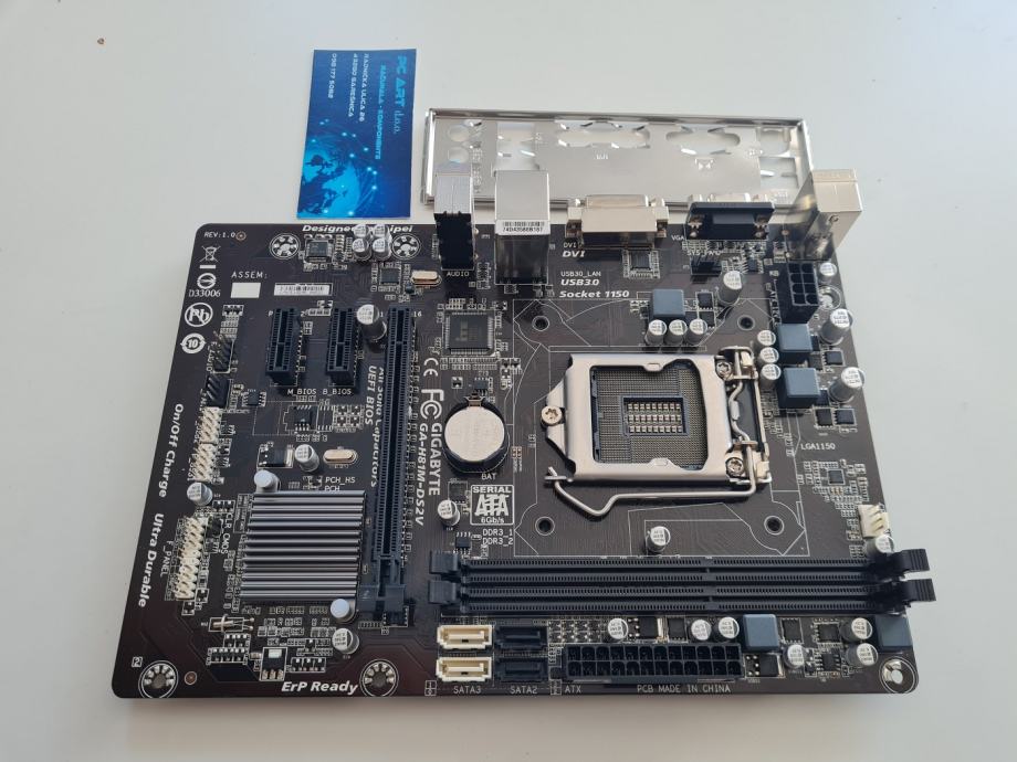 Gigabyte GA-H81M-DS2V, Intel H81, Socket 1150 - Račun / R1 / Jamstvo