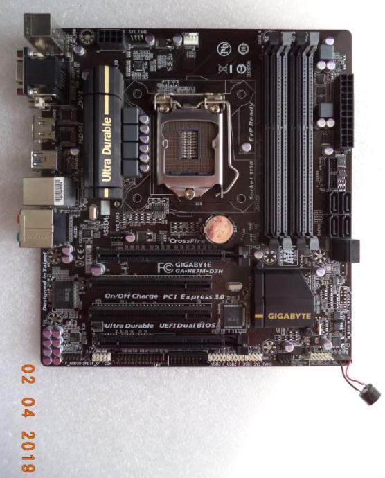 GIGABYTE GA-H87M-D3H Chipset H87 Intel Socket 1150 mATX matična ploča
