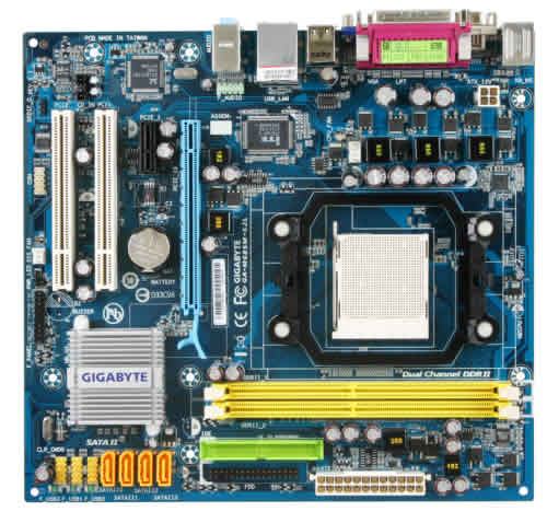 Gigabyte GA-M68SM-S2L Socket AM2 / AM2+ / AM3