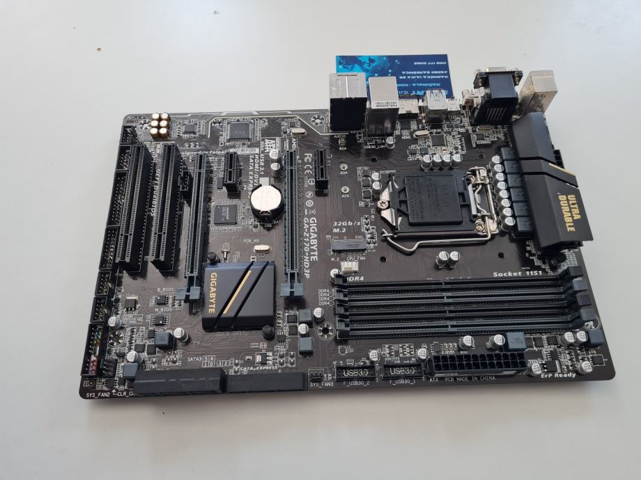 Gigabyte GA-Z170-HD3P, Intel Z170, Socket 1151 - Račun / R1 / Jamstvo