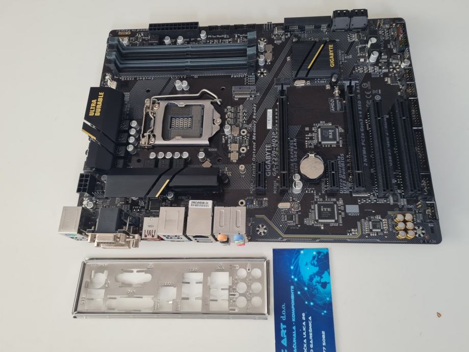 Gigabyte GA-Z270-HD3P, Intel Z270, DDR4, Socket 1151 - Račun/ R1