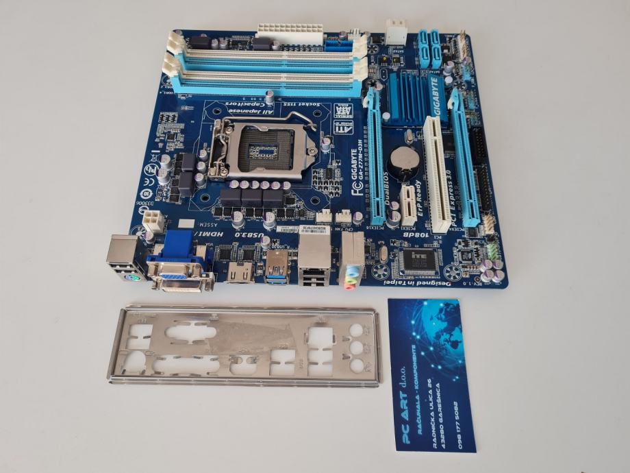 Gigabyte GA-Z77M-D3H, , Intel Z77, Socket 1155 - Račun / R1