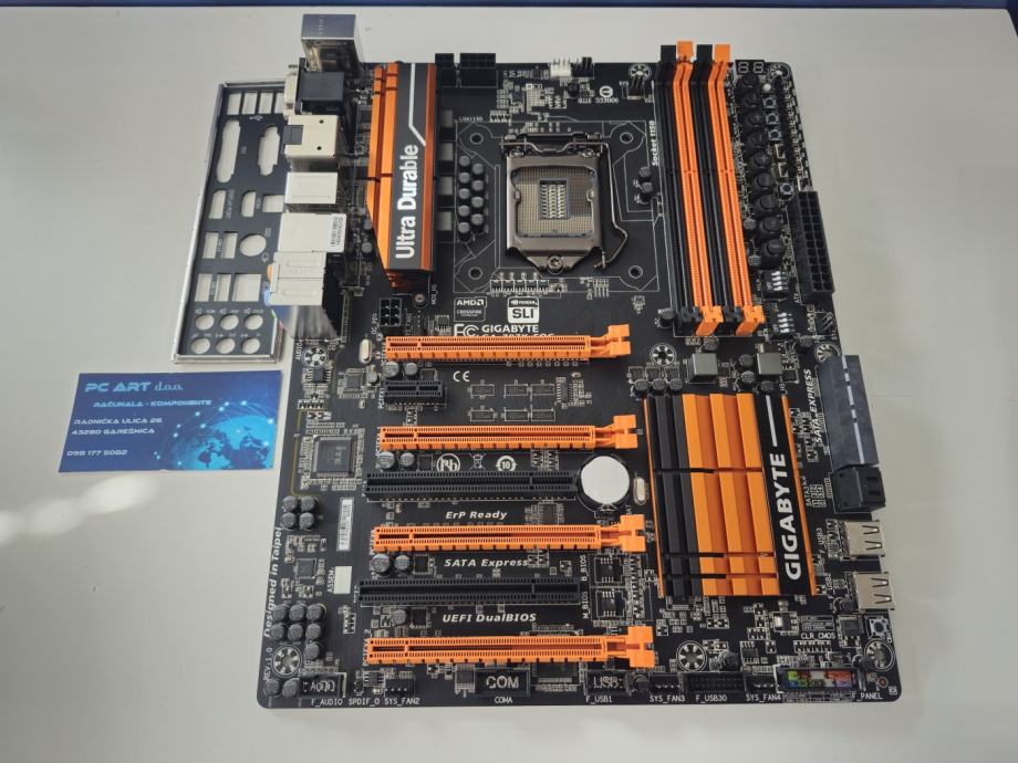 Gigabyte GA-Z97X-SOC, Intel Z97, Socket 1150 - Račun / R1 / Jamstvo