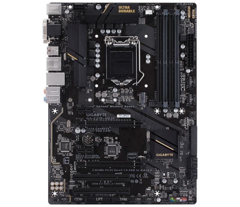 Gigabyte Z270 HD3P, socket 1151 matična ploča, BULK