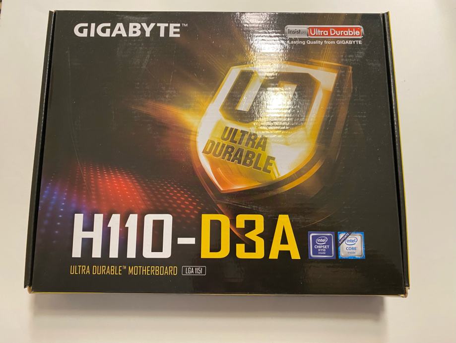 Matična GIGABYTE GA-H110-D3A, DDR4 Chipset H110 Socket Intel 1151