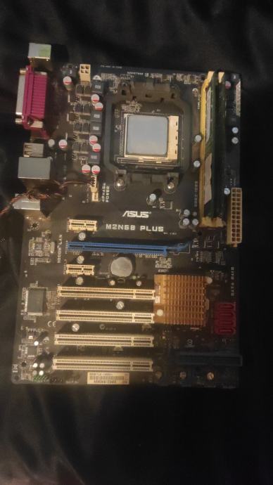 Maticna ploca + 3gb ram + procesor