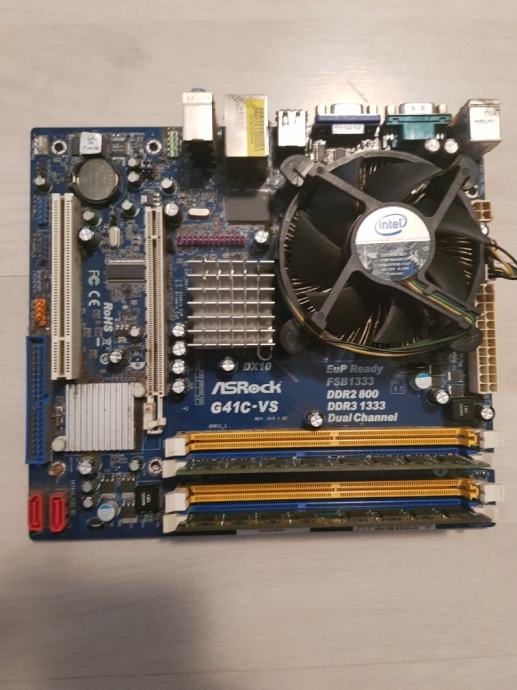 Matična ploča asrock G41C-VS socket 755
