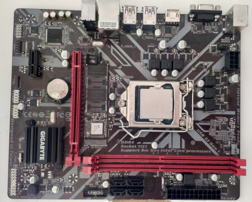 Matična ploča + CPU + m2 NvME, Upgrade kit komplet , disk, procesor