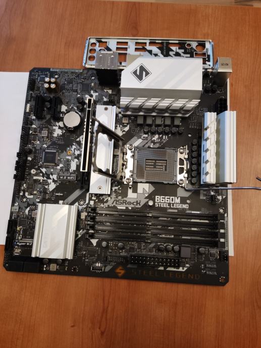 MATIČNA PLOČA LGA 1700 ASROCK B660M STELL LEGEND+I3-13100 DO 4.5GHZ
