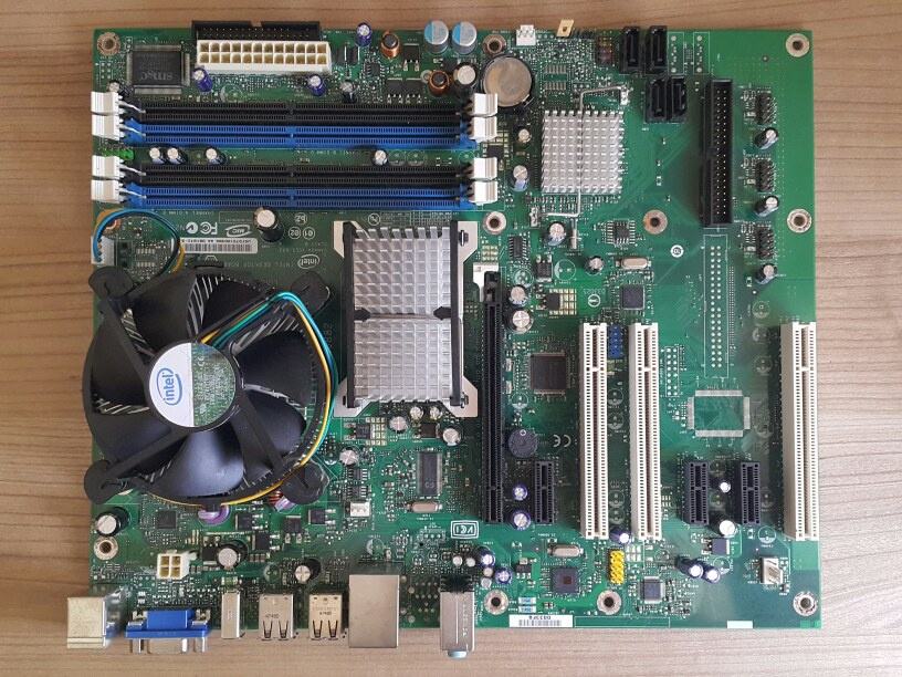 Maticna ploca LGA775 intel DG33FB + procesor + hladnjak