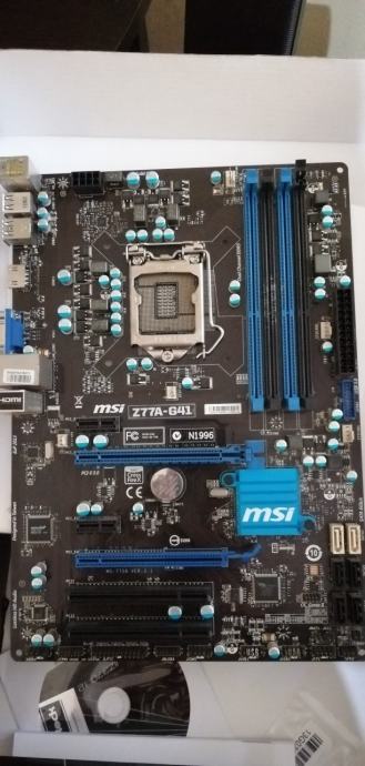 Matična ploča MSI Z77A-G41 (Socket 1155, ATX, DDR3)