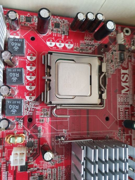 Matična ploča, procesor, ram memorija i hdd