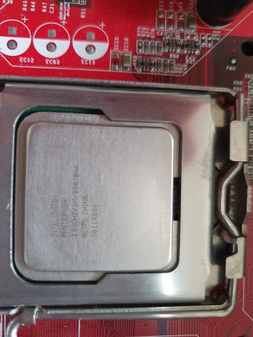 Matična ploča, procesor, ram memorija i hdd