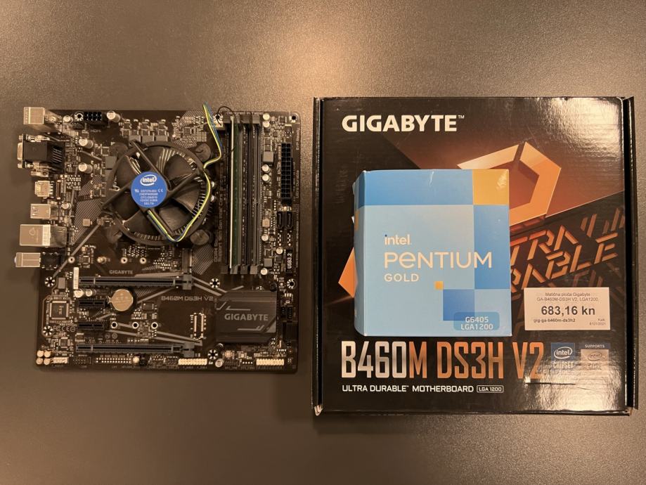 Matična ploča, RAM i CPU