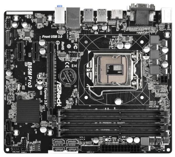 Matična i procesor ASRock B85M Pro3