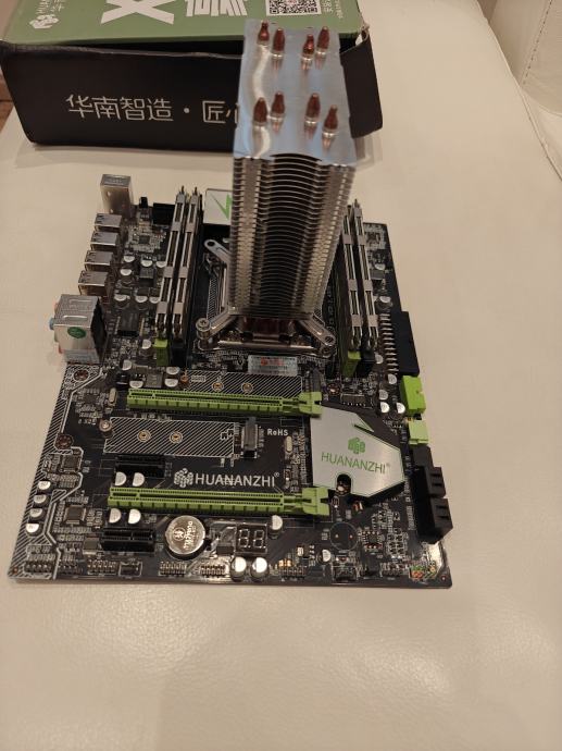 Matična + procesor + RAM + hladnjak