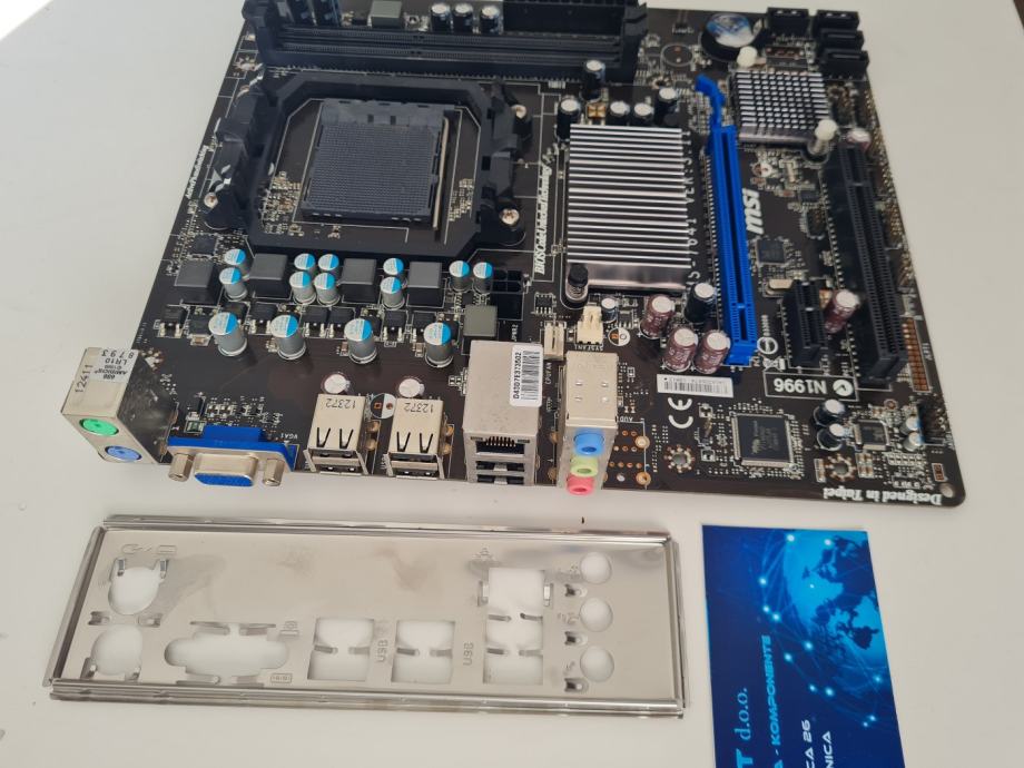 MSI 760GM-P21 (FX), AMD 760, Socket AM3, AM3+ - Račun / R1 / Jamstvo